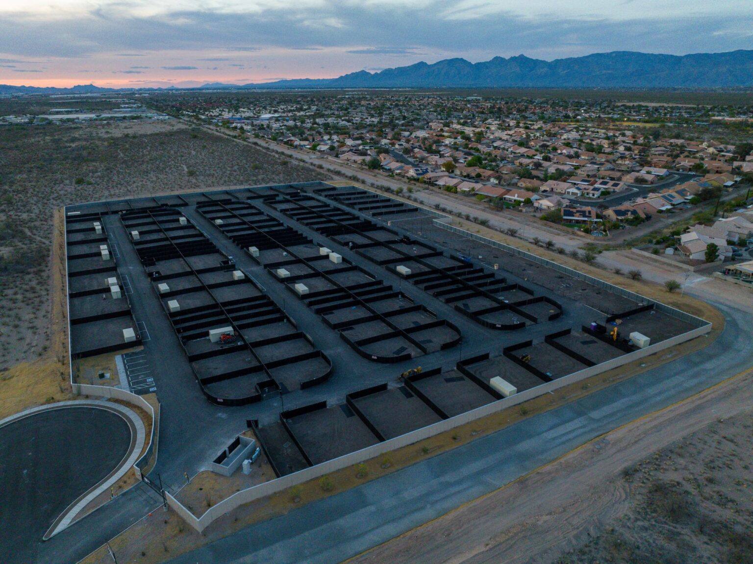 Industrial Outdoor Storage (IOS) facility in Tucson, AZ Complete ...